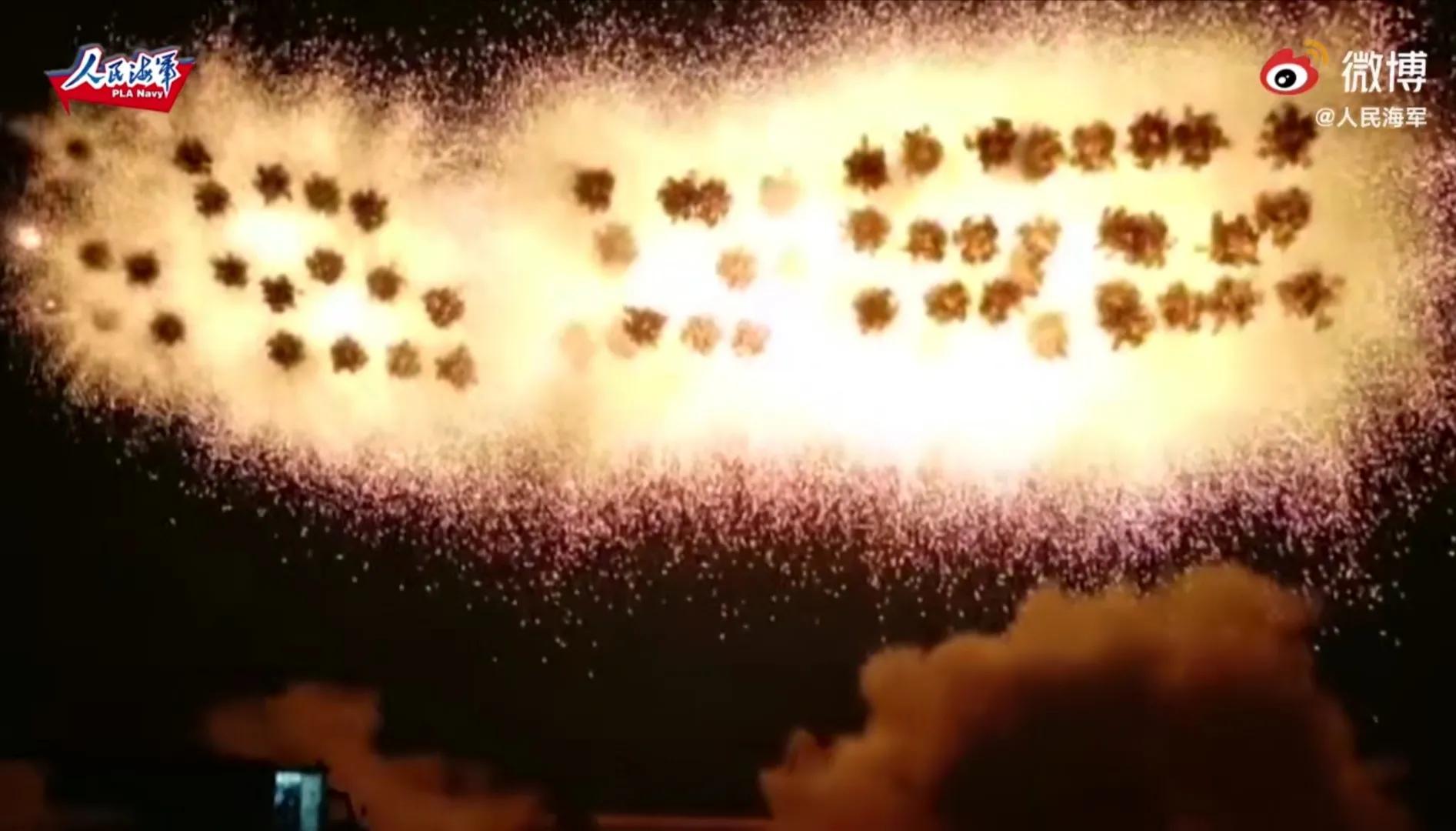 Our military exercises release "big fireworks", which is cool and hides ...