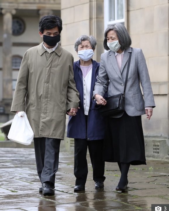 After the death of the Japanese female artist, her family hid her body ...