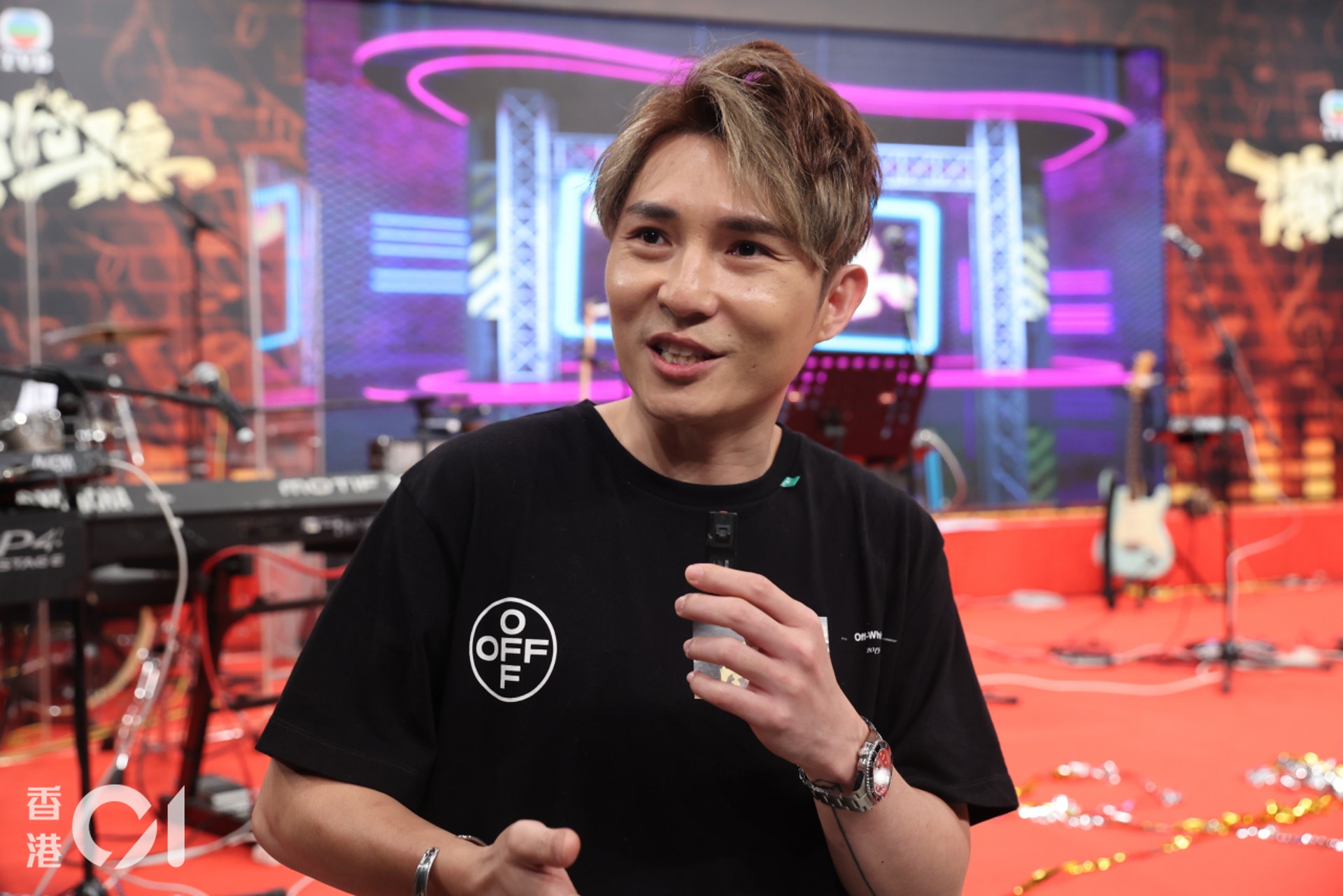 The 41-year-old well-known male singer returns to TVB with deep ...