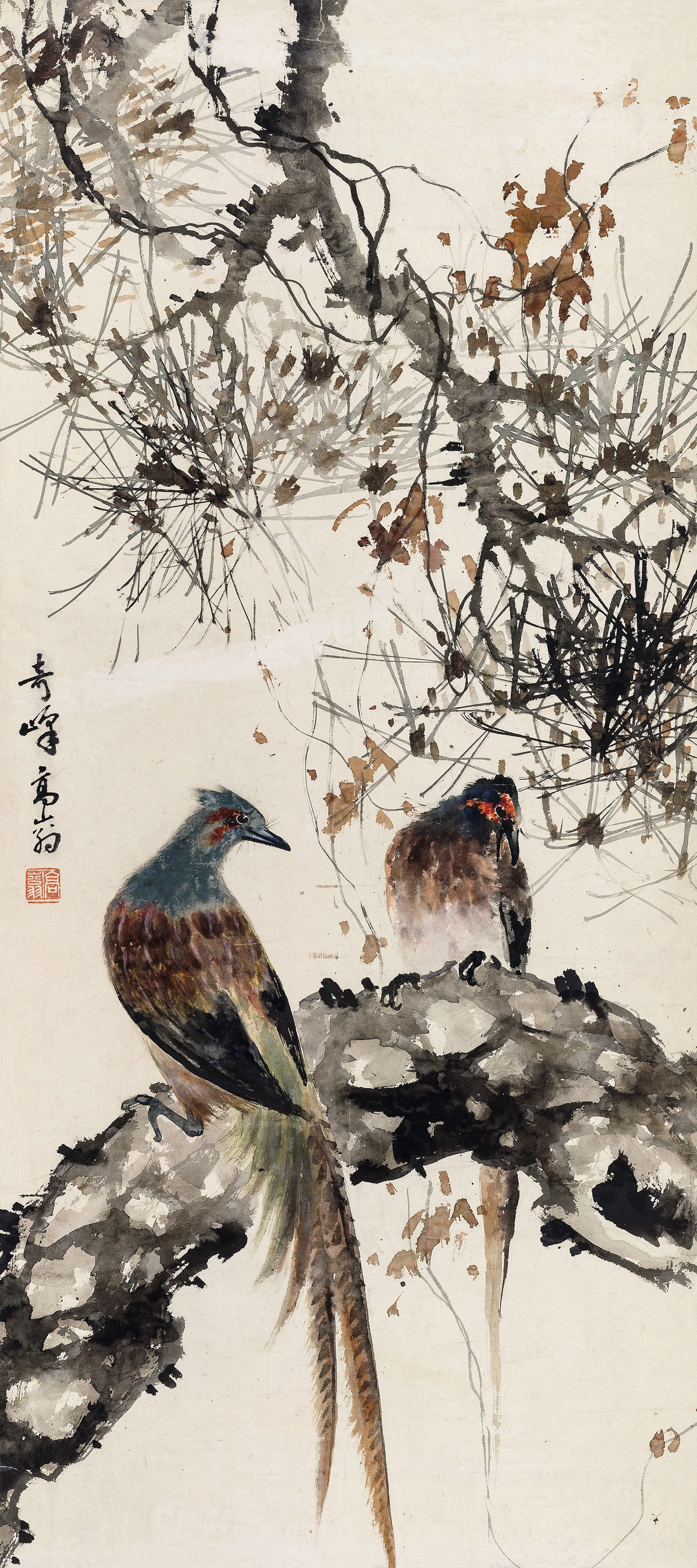 China's 100 most famous calligraphy and painter series-modern chapters ...