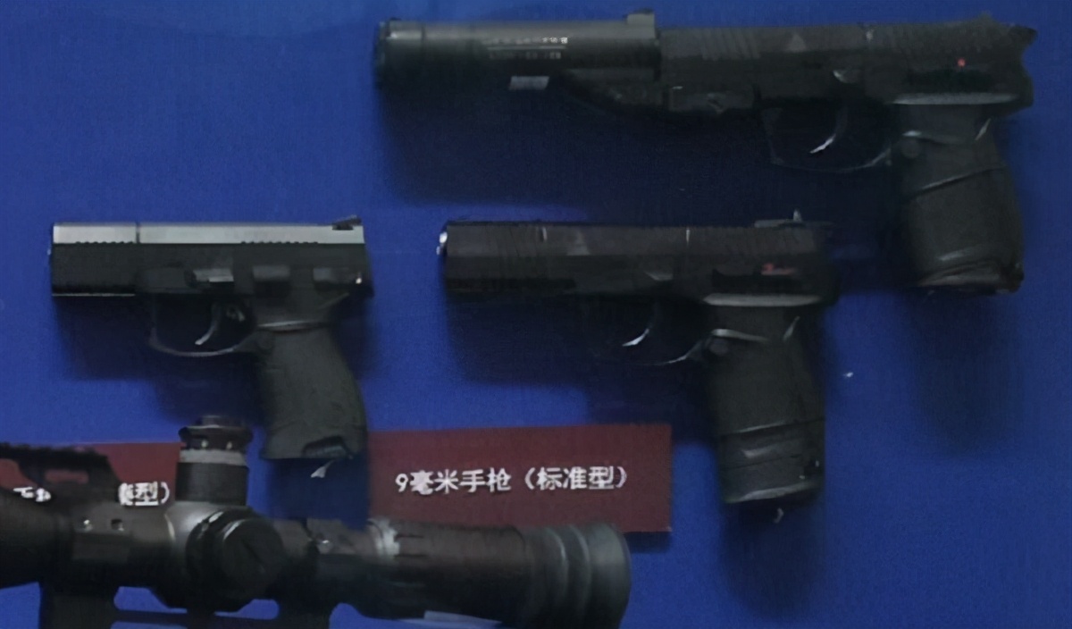 The domestically-made 92-type major improved pistol debuts or is the ...