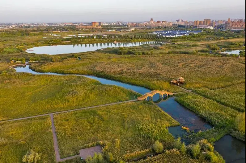 The Gobi water town, the wetland city, and the south of the Yangtze ...