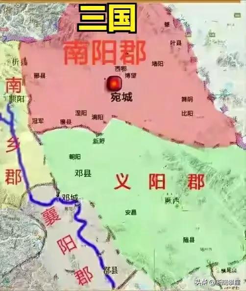 Tan Qixiang's map of Nanyang County in the Three Kingdoms, right? - iNEWS