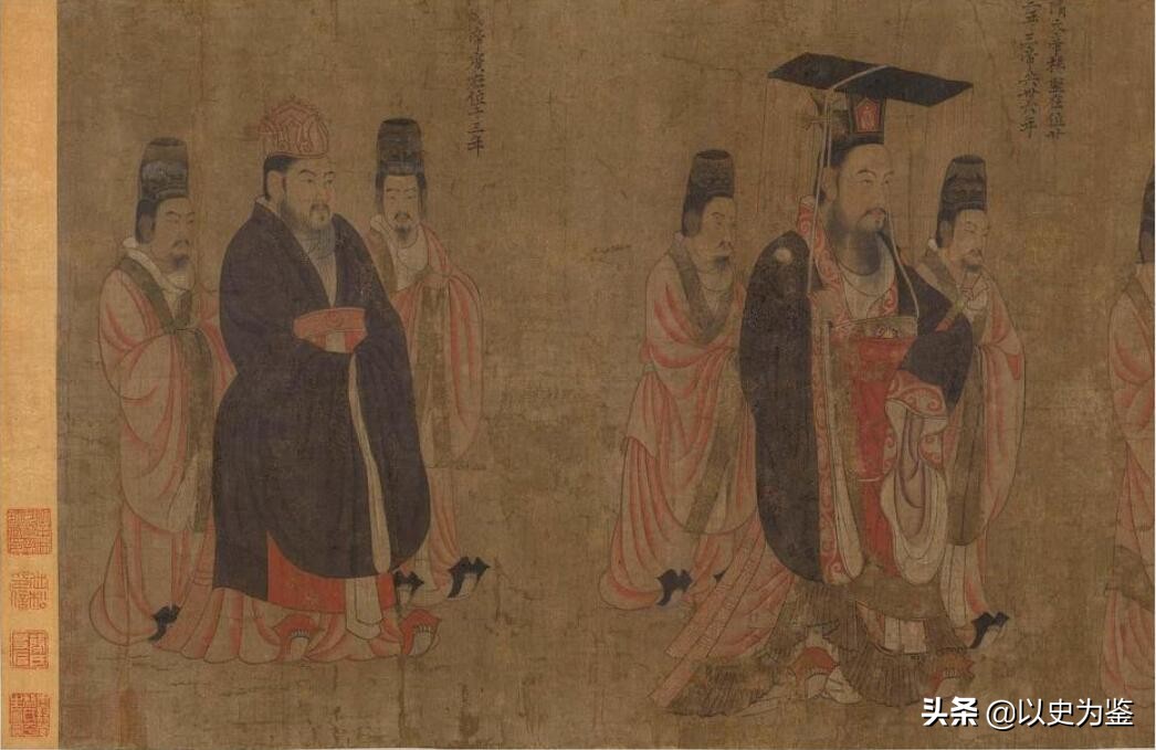 Yan Liben's "Picture of Emperors in Past Dynasties": Circulated in ...