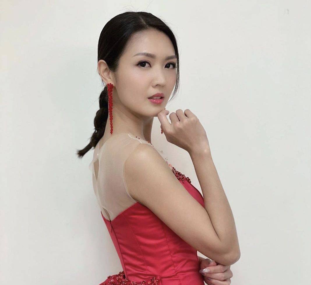 The TVB Hong Kong sister champion posted a beautiful photo when she went to sea, and it was ...