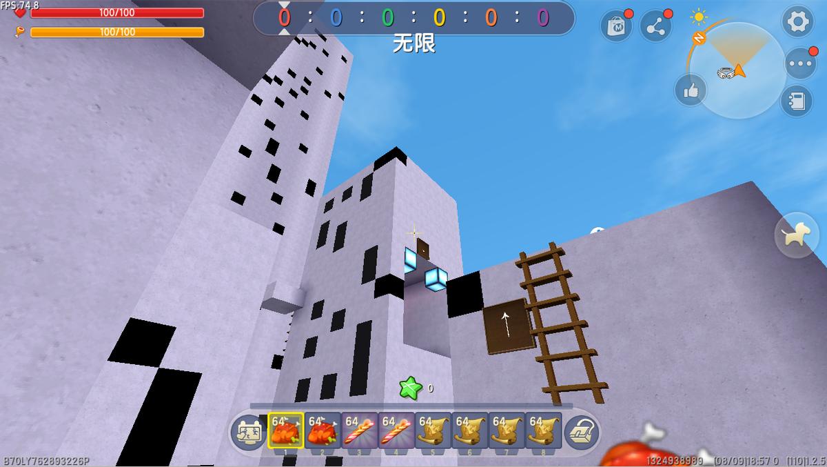 The parkour map of "Mini World" allows you to experience the feeling of ...