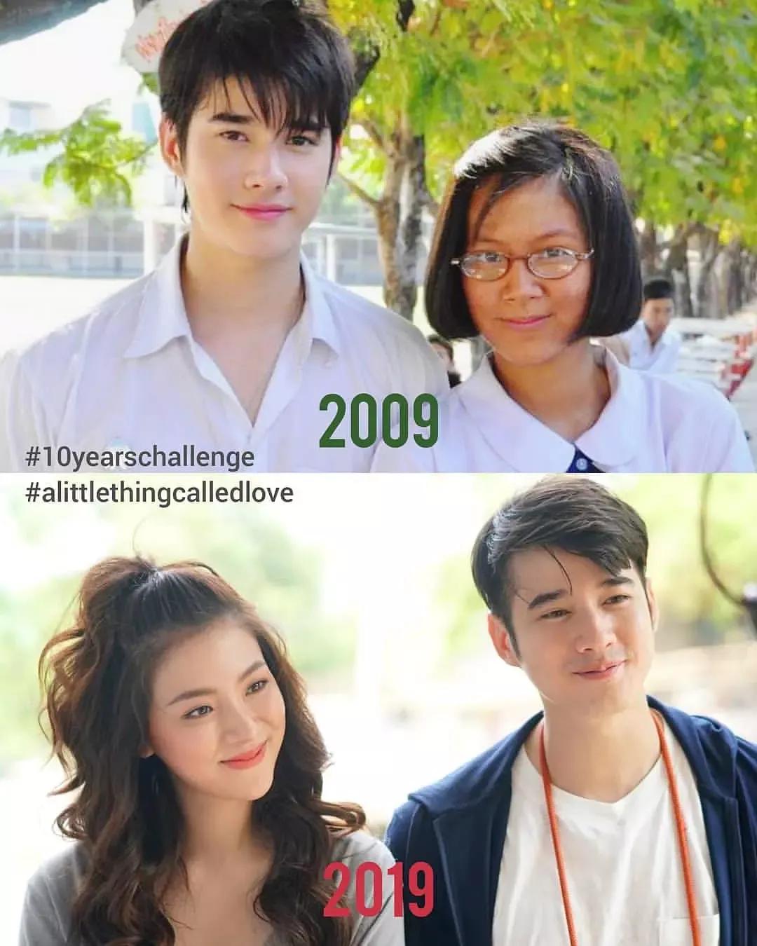 In ten years, A Liang's hair and cheeks became fatter, but Xiao Shui ...