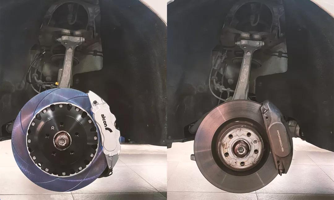 High-value match!Porsche Macan upgrades Alcon brake kit - iNEWS