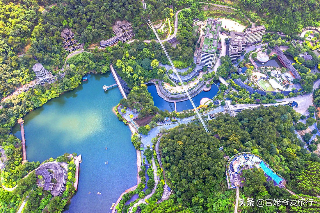 The Longmen Water Capital of Nanning not only displays the dragon ...