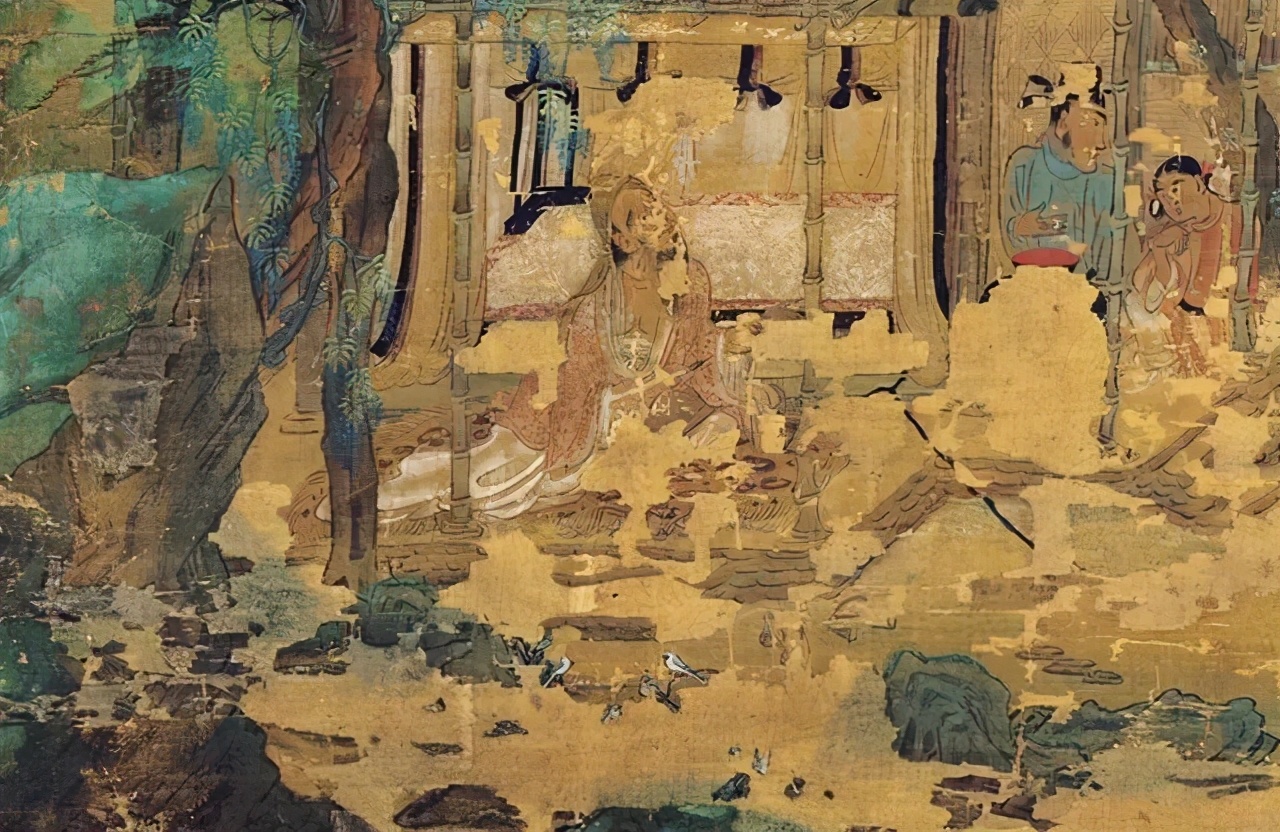 The Only Handed Down in the Heian Period of Japan--Landscape Screen ...