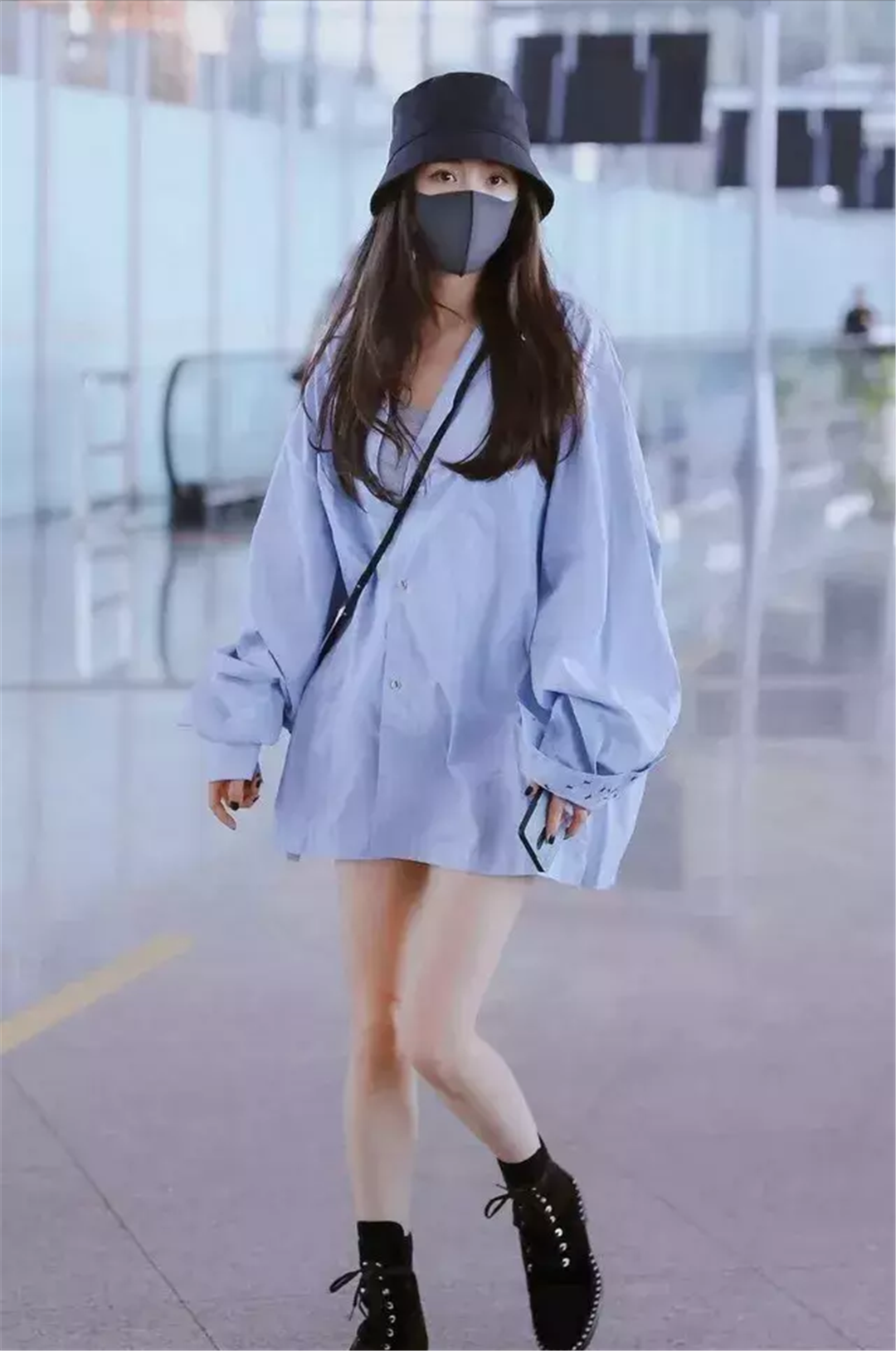 How easy is Yang Mi's "Missing Lower Body" with fire? Master these ...