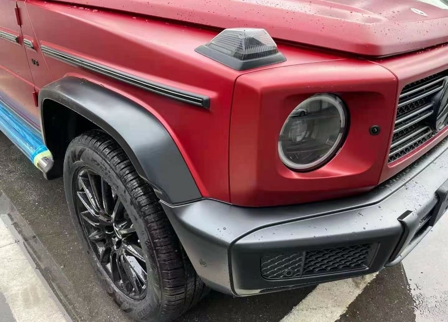 Limited to 500 units, Mercedes-Benz G500 unveiled its new color scheme ...