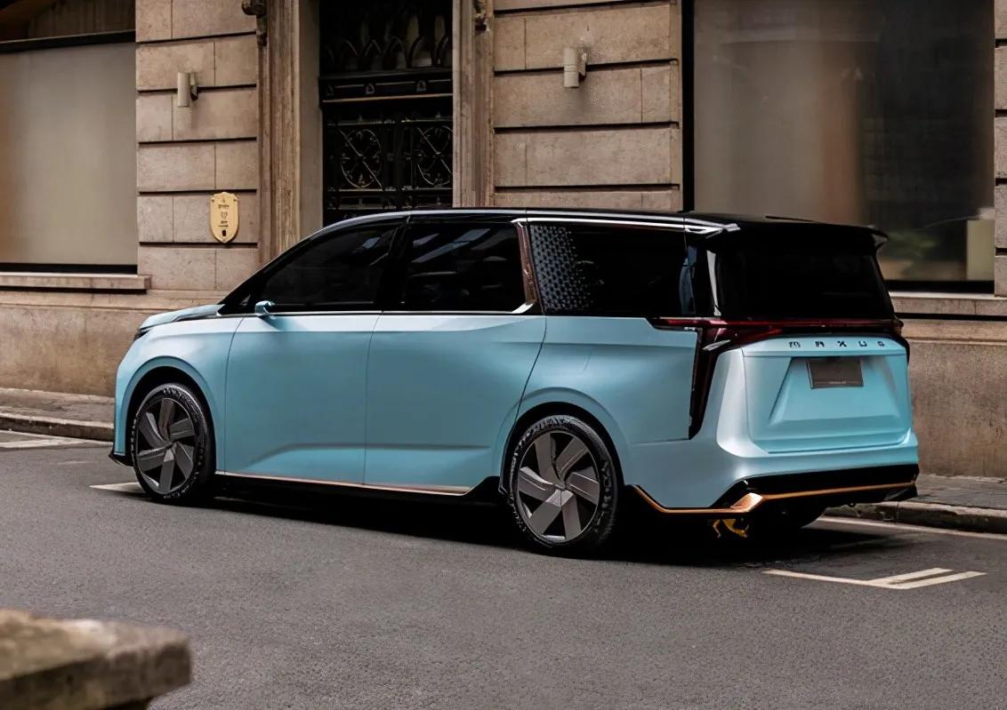 7 seats, sliding doors, stylish interiors, sci-fi, SAIC Maxus new MPV ...