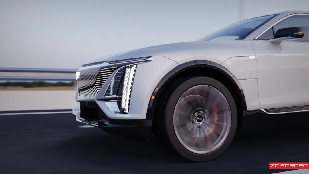 Cadillac LYRIQ modified 22-inch ZCFORGED VS5X forged wheels (second ...