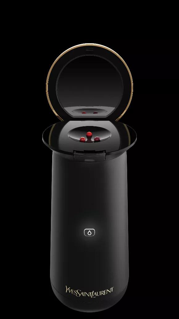 A beautiful innovative experiment YSL Saint Laurent "lipstick printer ...