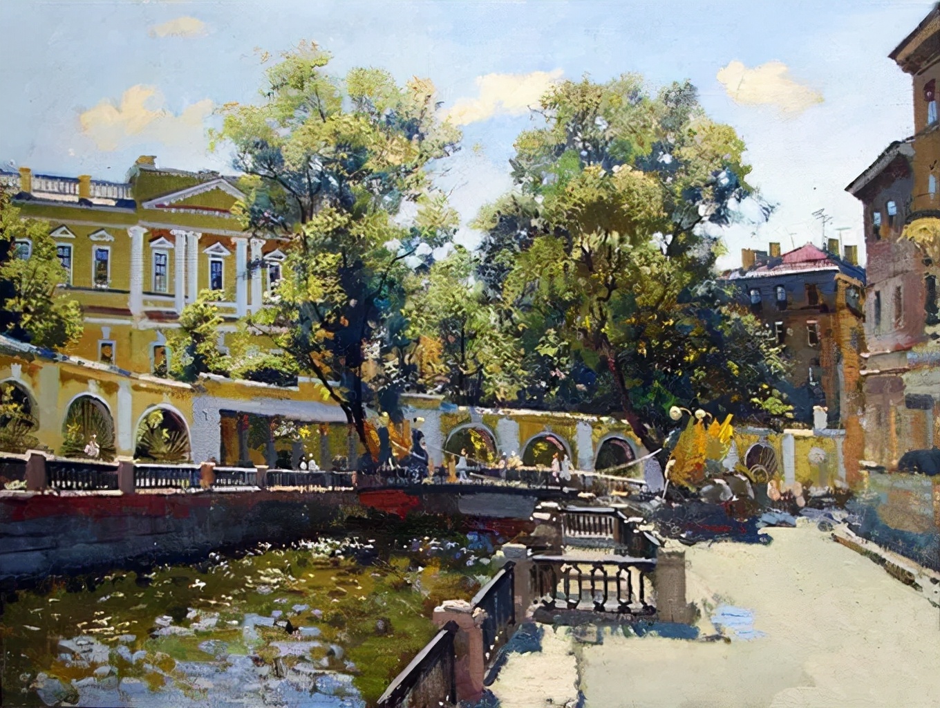 Lieutenant Art: This Ukrainian painter Anatoni's landscape oil painting ...