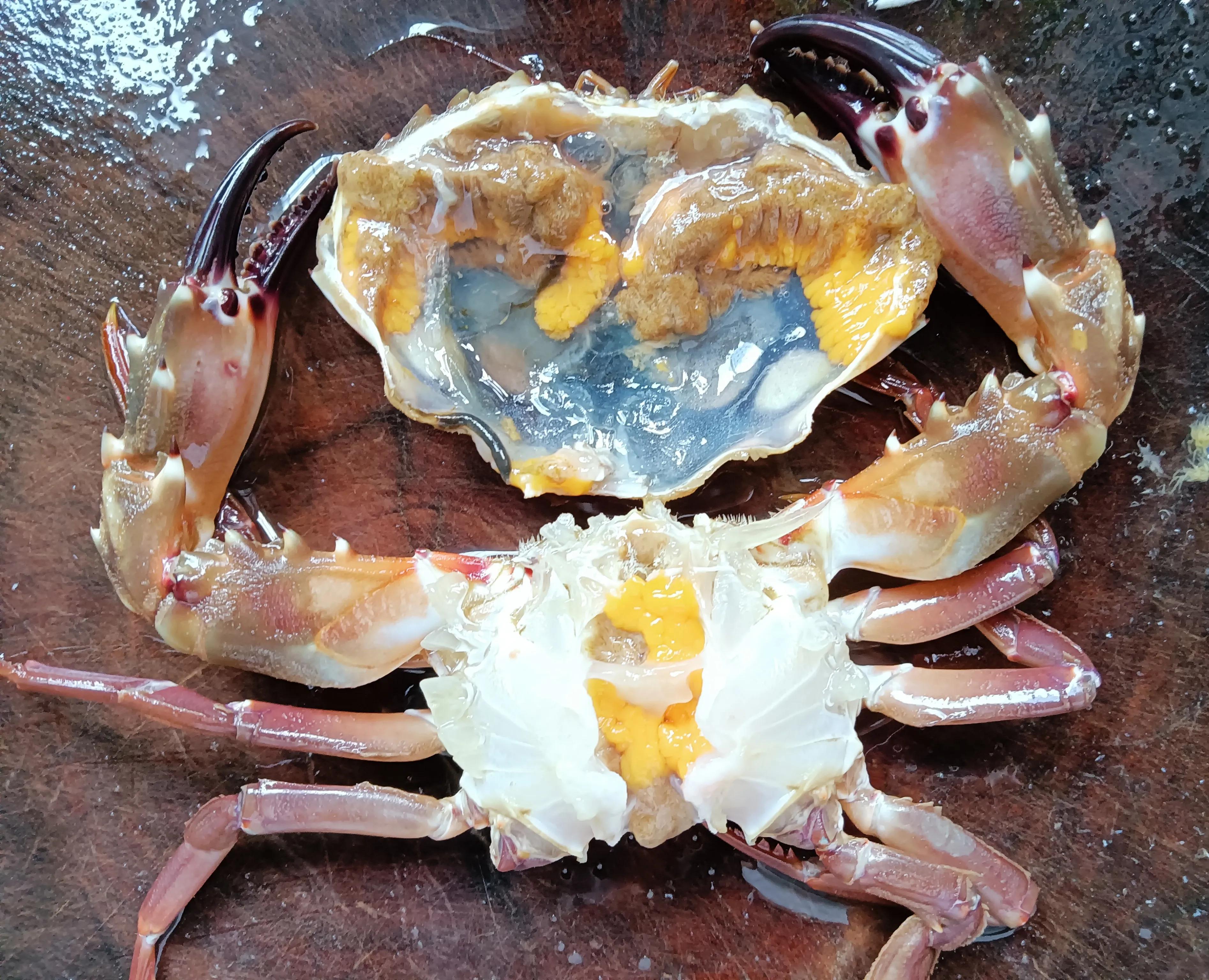 Braised stone crab with iron sticks and yam vermicelli, a nutritious ...