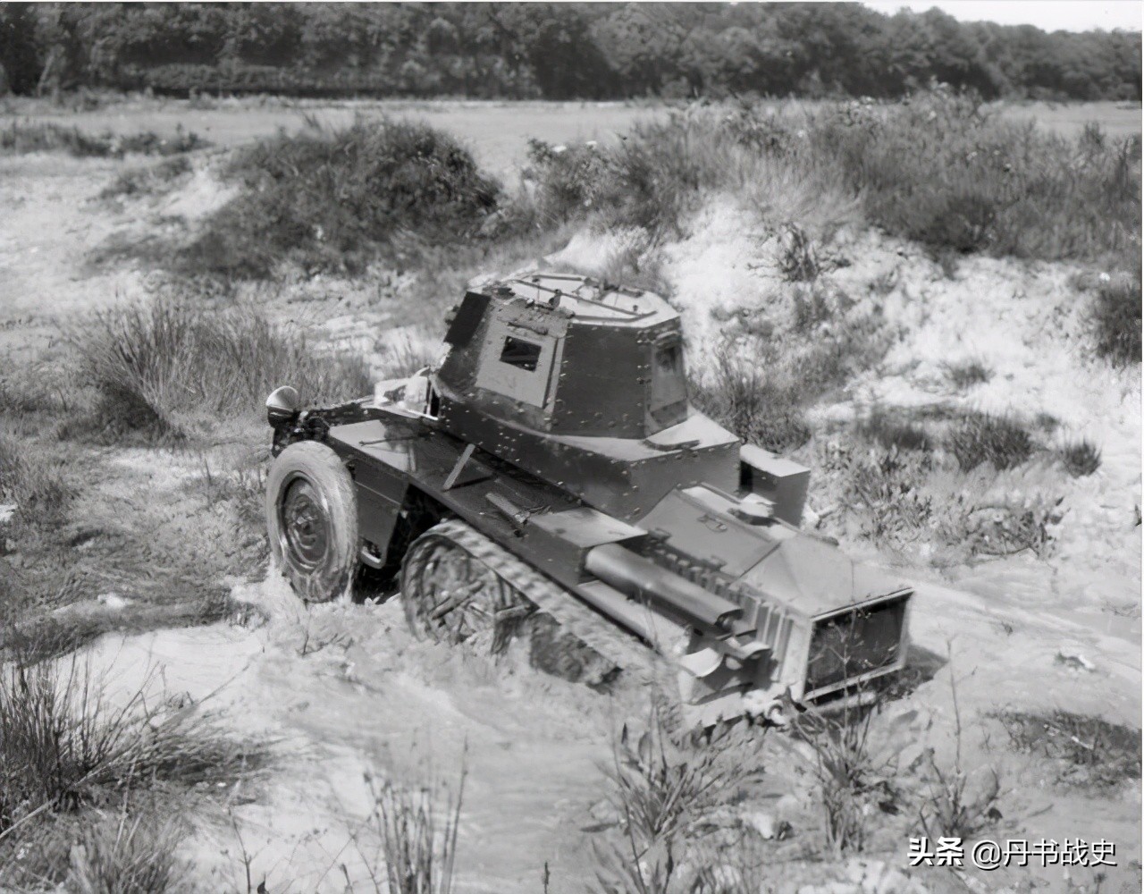 The Citroen P103 tank, an exclusive weapon for the French cavalry ...