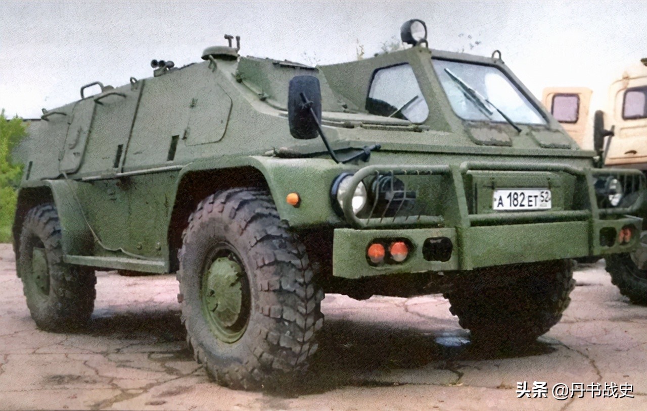 Russian GAZ-3937 high-mobility multi-purpose military vehicle, a military vehicle of modular ...