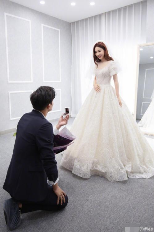 Li Zifeng Lin Zi's wedding scene is beautiful, the wedding vows are ...
