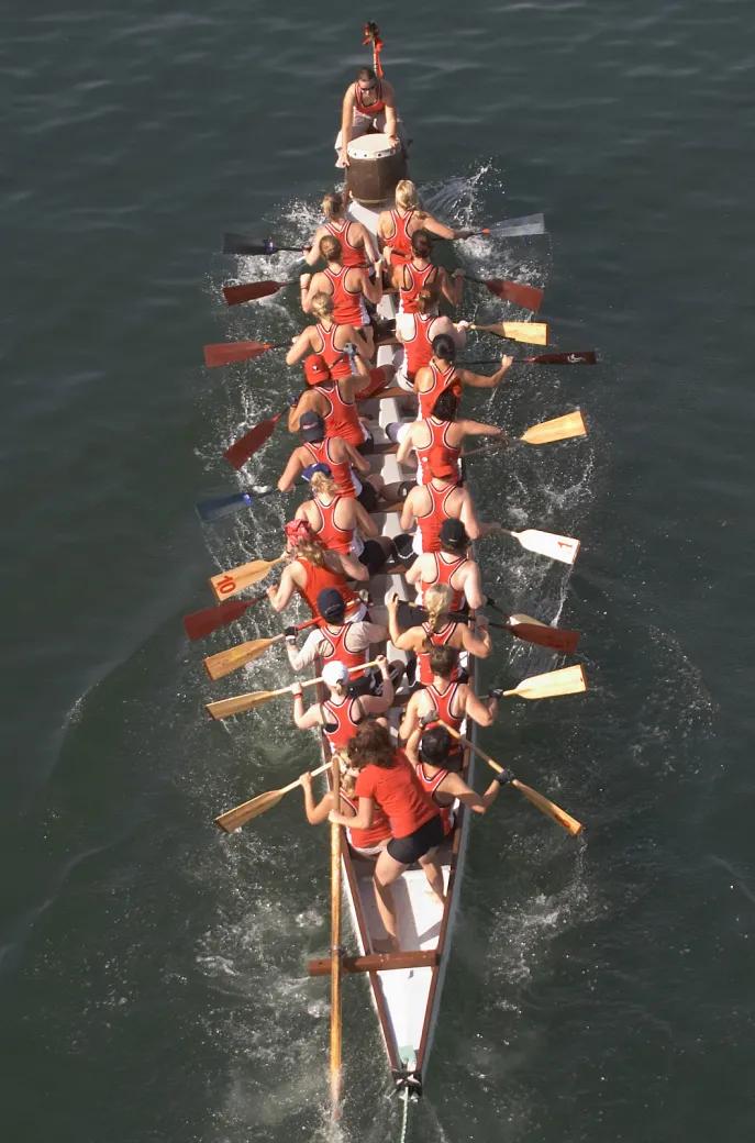 The Chinese dragon boat finally reached the Olympic Games from the ...