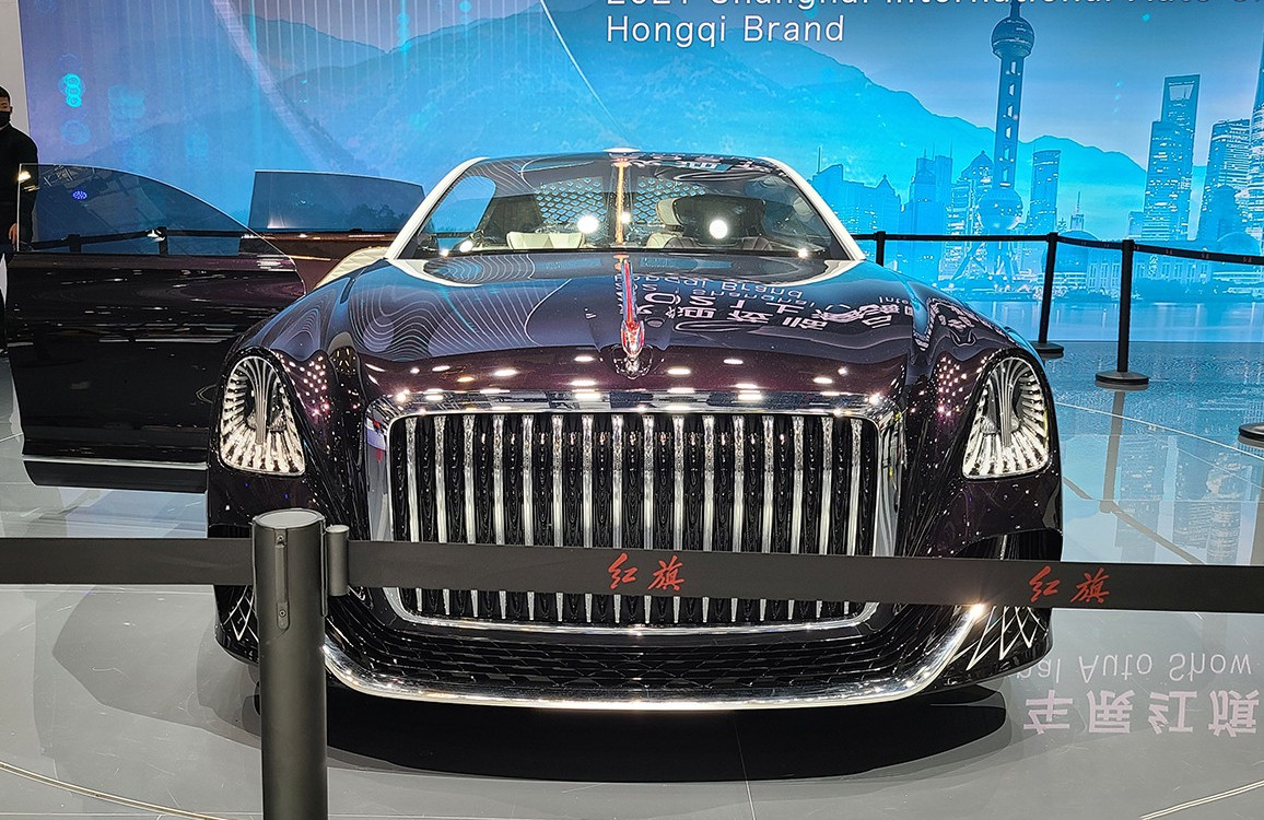 The new Hongqi L series unveiled, 1+2 seat layout, will restart the ...