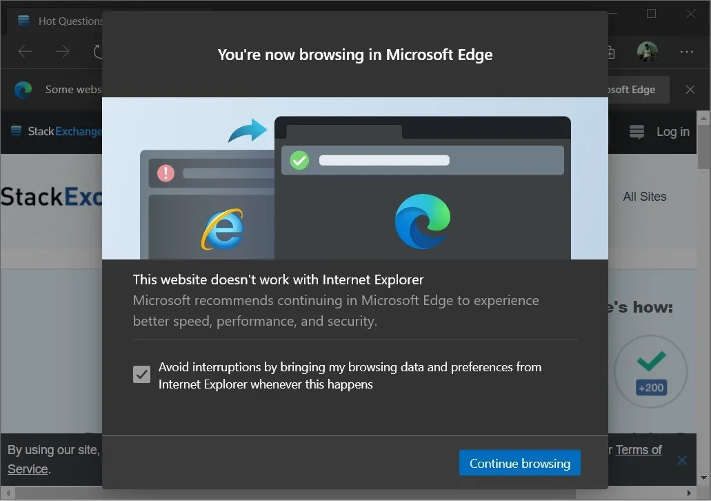 The browser that used to be the dominant browser is now completely cool ...