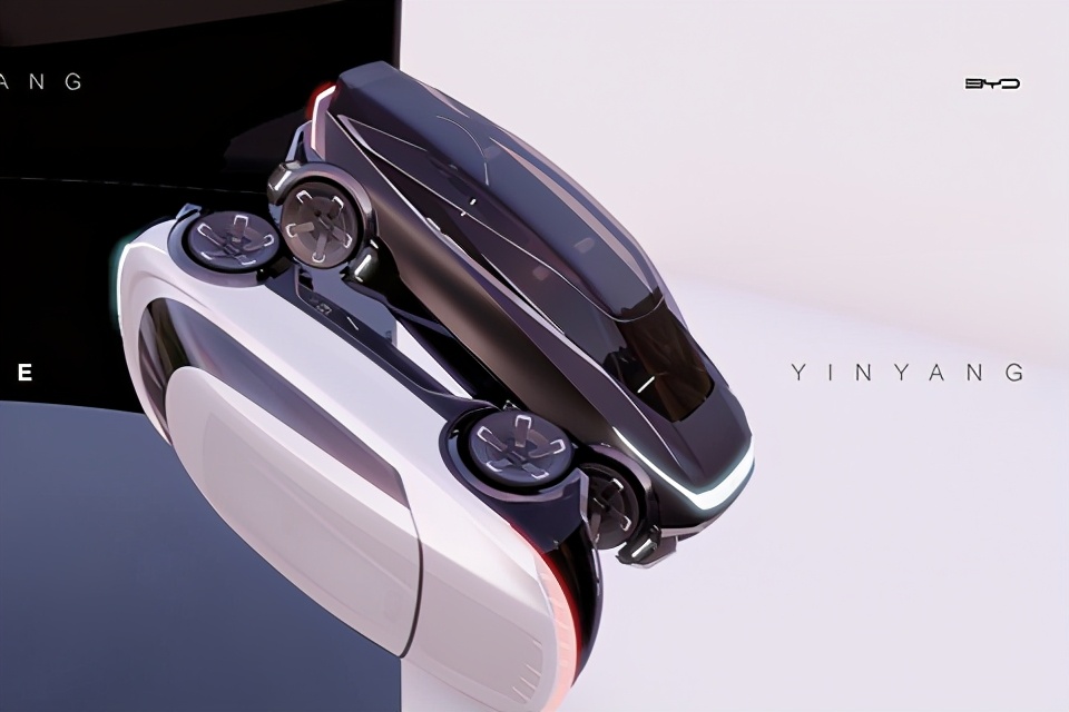 BYD pushes "yin and yang" new car? Take a six-engine four-wheel drive ...