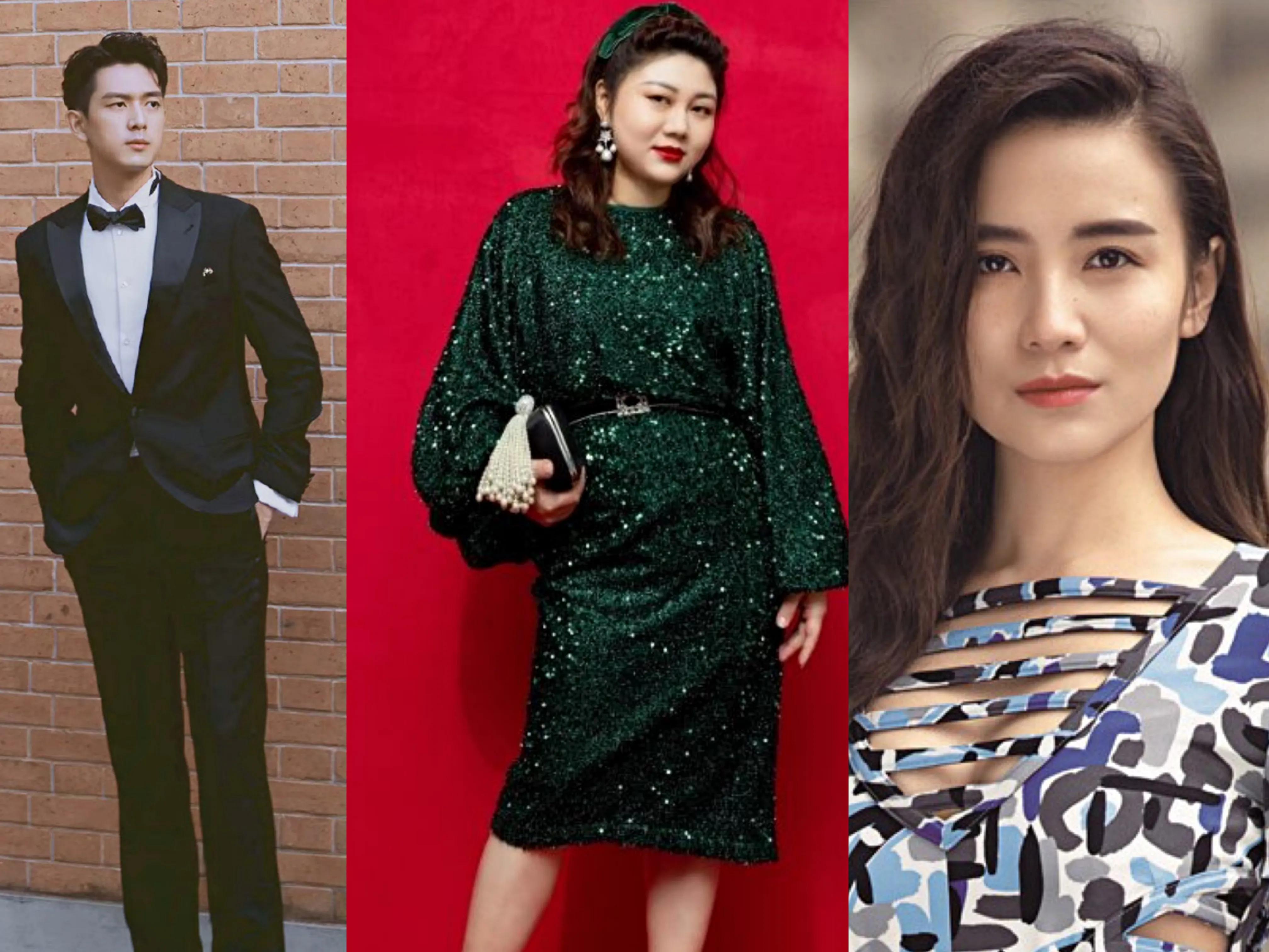 Song Jia Li is present at the ELLE fashion ceremony, black and white ...