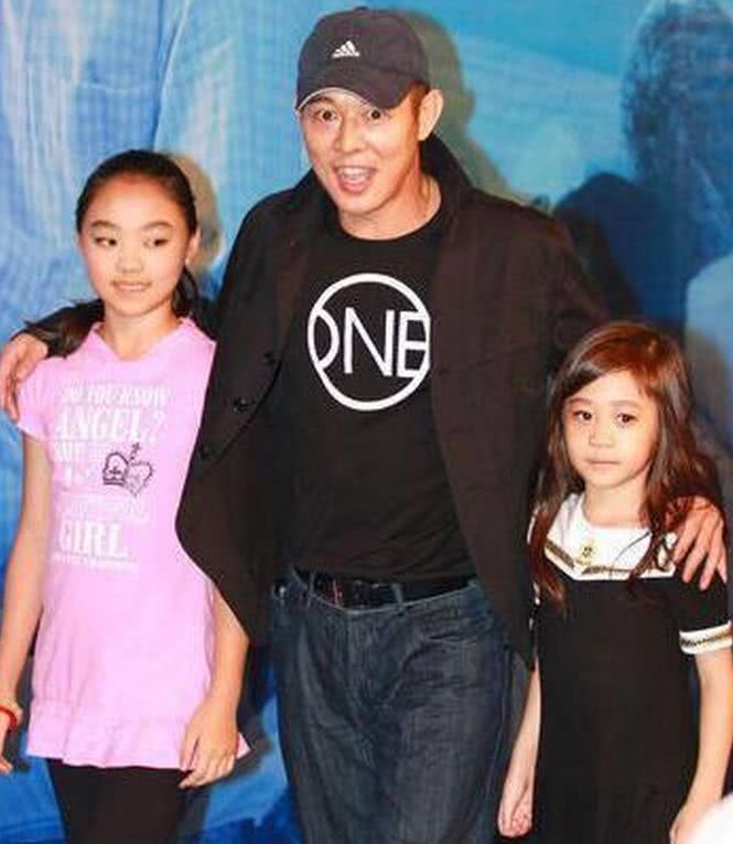 Jet Li's daughters go to a prestigious American school, but the two ...