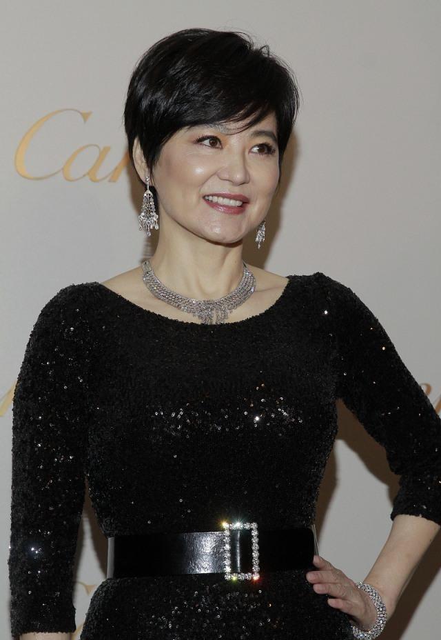 Brigitte Lin has been beautiful all her life. She wore a "starry sky ...