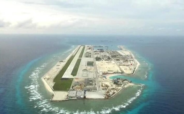 314 Sino-Vietnamese Chigua Reef naval battle, the Chinese navy swept ...