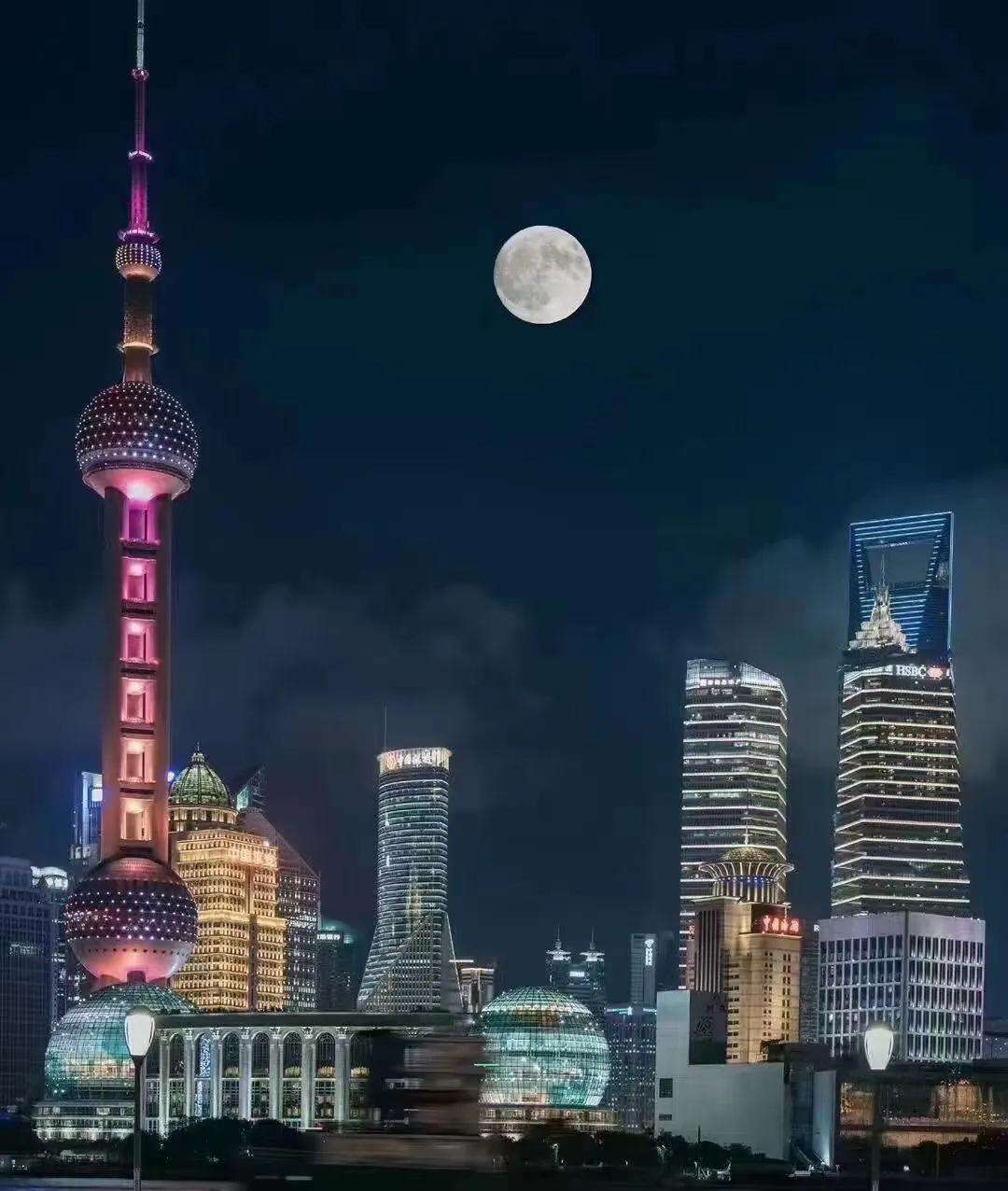 Shanghai Mid-Autumn Festival is so beautiful - iNEWS