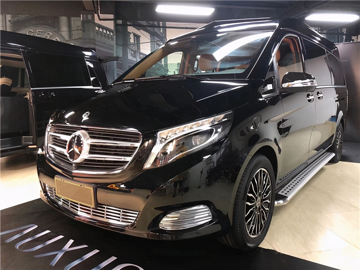 New Mercedes-Benz V260L seven-seater business car luxury upgrade Hermes ...