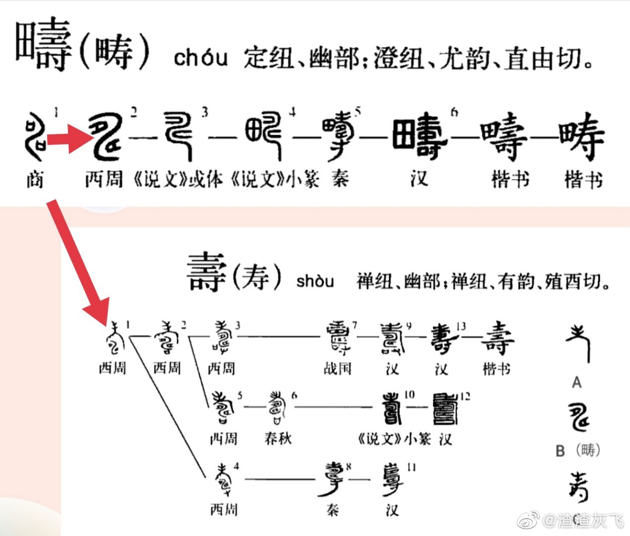 Shuo Wen Jie Zi: Why do "Shou" and "Chou" have the same origin - iNEWS