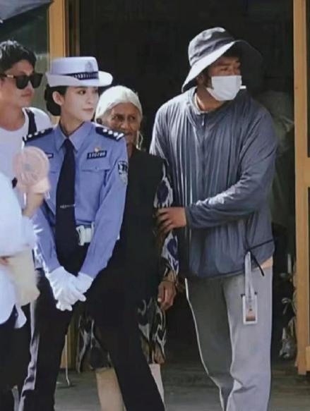 Guli Nazha police uniform appearance exposed, skin fair, like a ...