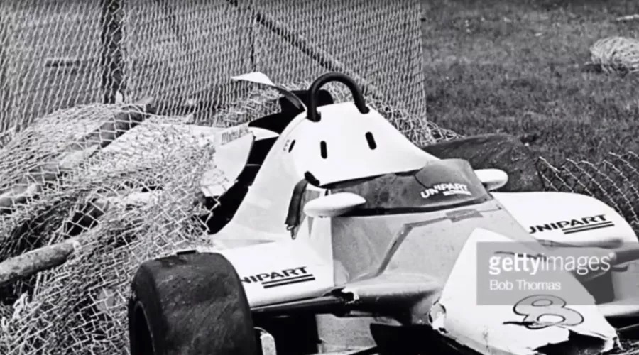 The humble guardrail on the F1 arena, I didn't expect it to be so ...