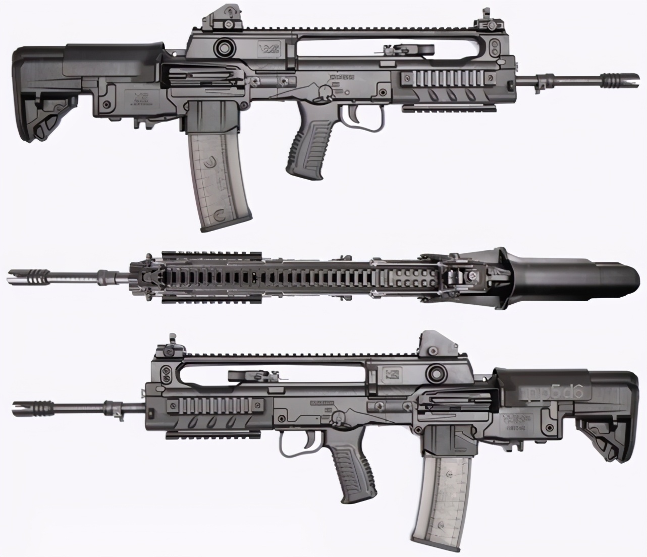 Inventory of the world's top ten assault rifles without support structure, one of which you will ...