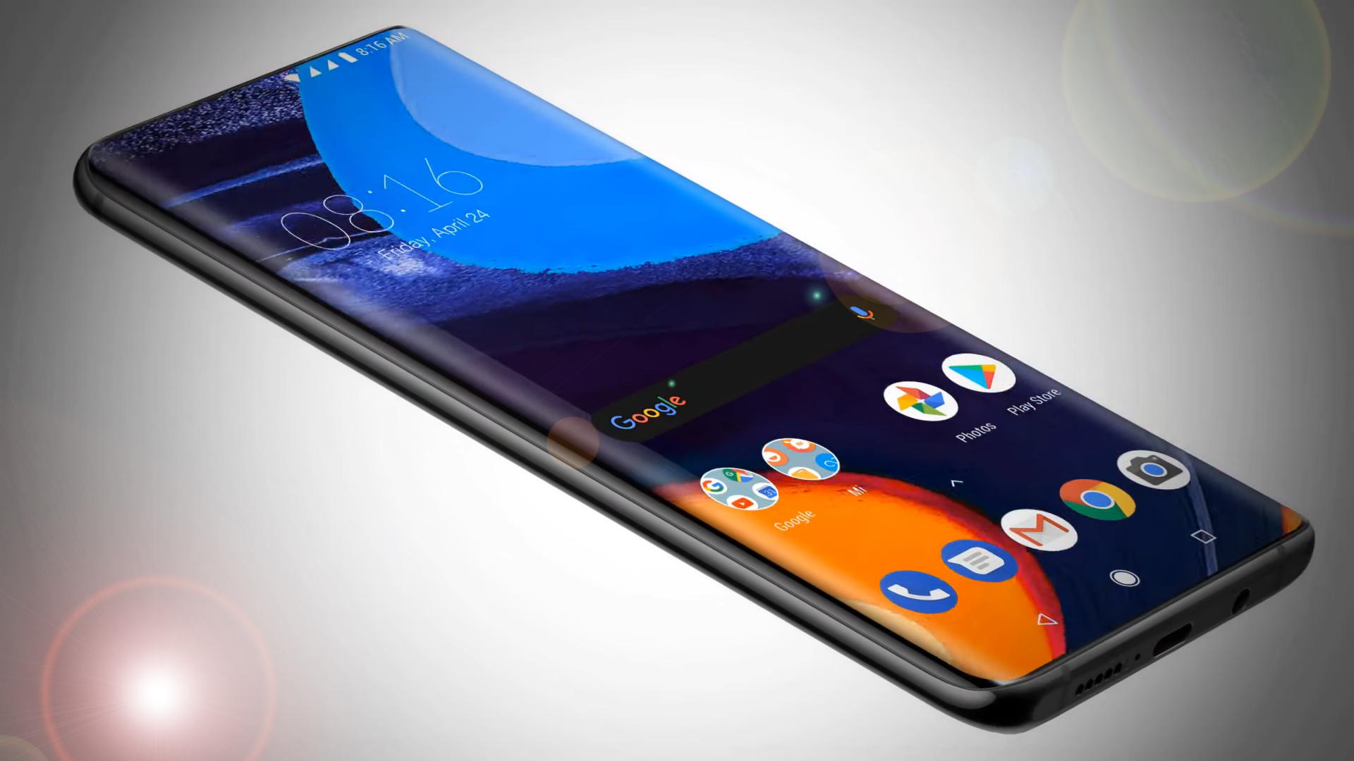 Xiaomi 5G concept phone, full screen + rectangular lens design - iNEWS