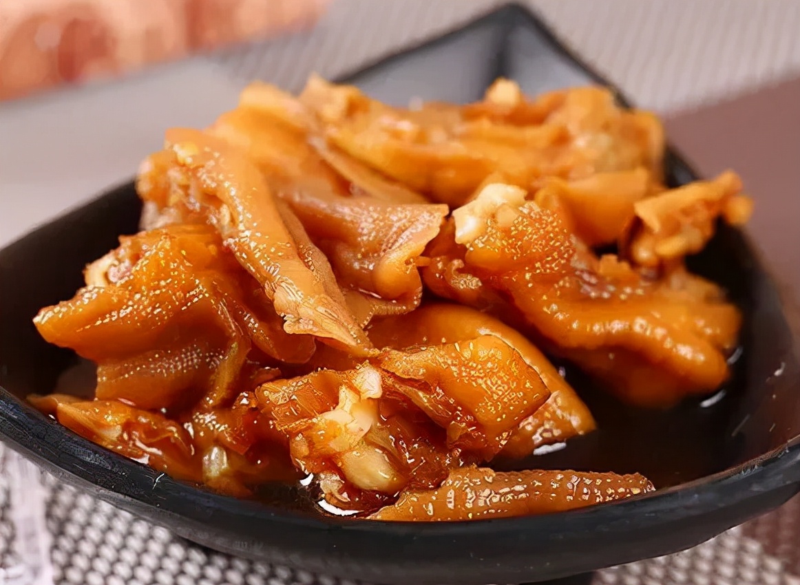 Boneless duck feet, crispy and chewy, fresh, fragrant and smooth, super ...