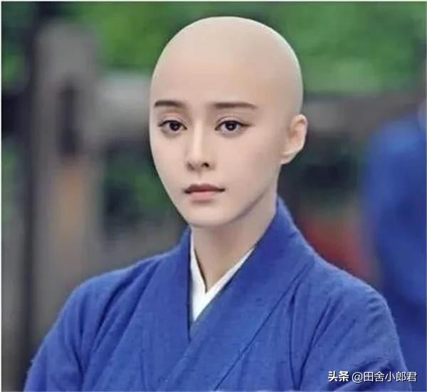 Count those bald female stars in the film and television industry, can ...