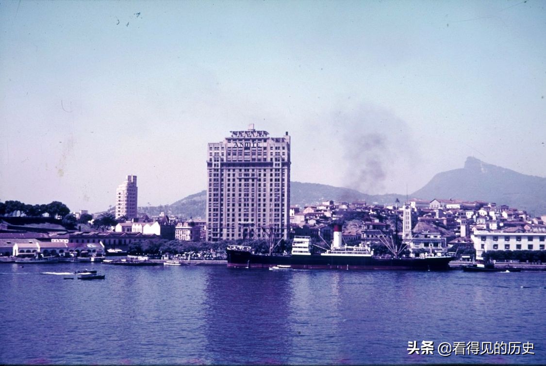 Colored old photos. Brazil's cities in 1938 were so beautiful. I didn't ...