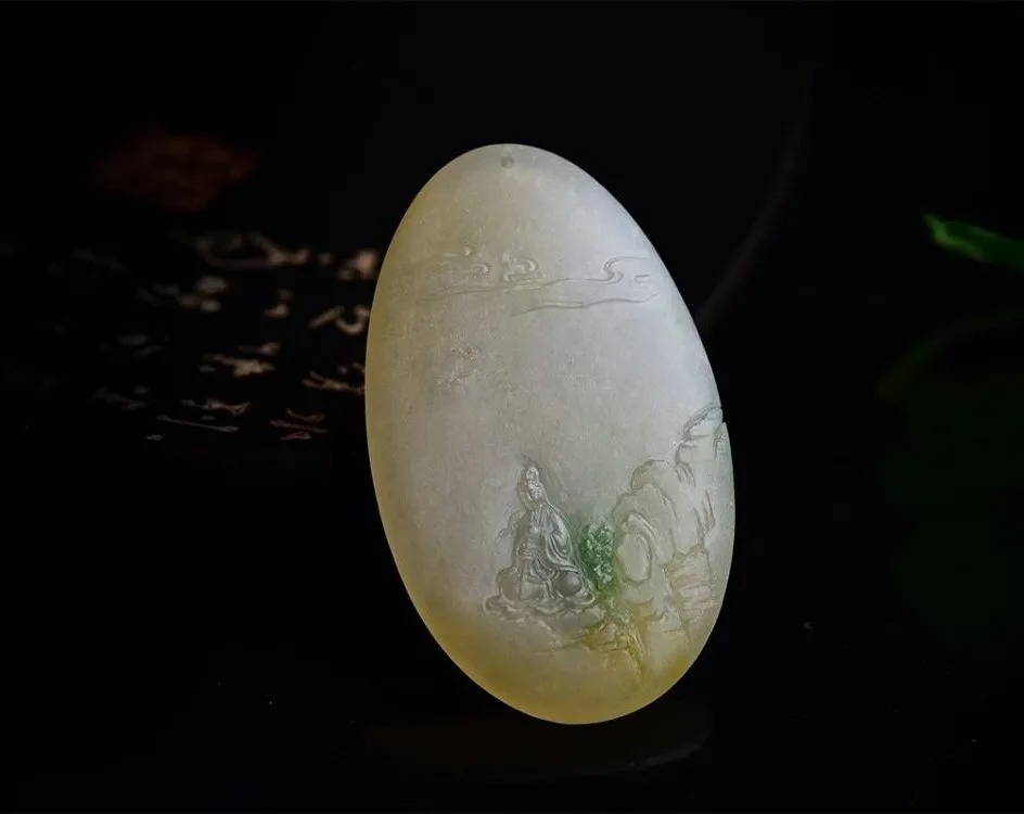 I am a jade carver. Two pieces of Da Makan jadeite wool of the same ...