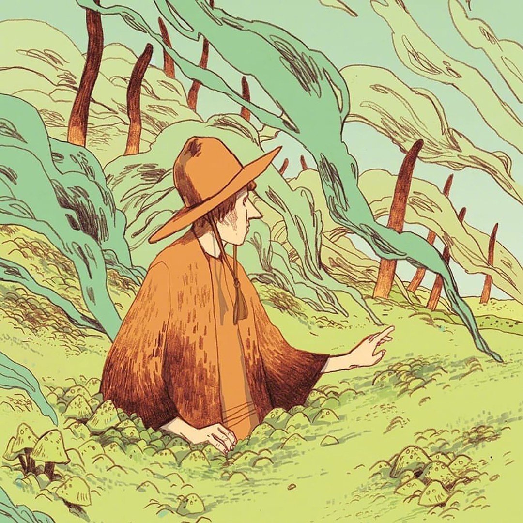 Stunning melancholic color illustrations with a certain story - iNEWS