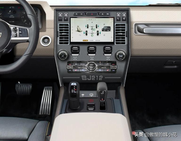 The new "BJ212" renderings are exposed!The interior is comparable to ...