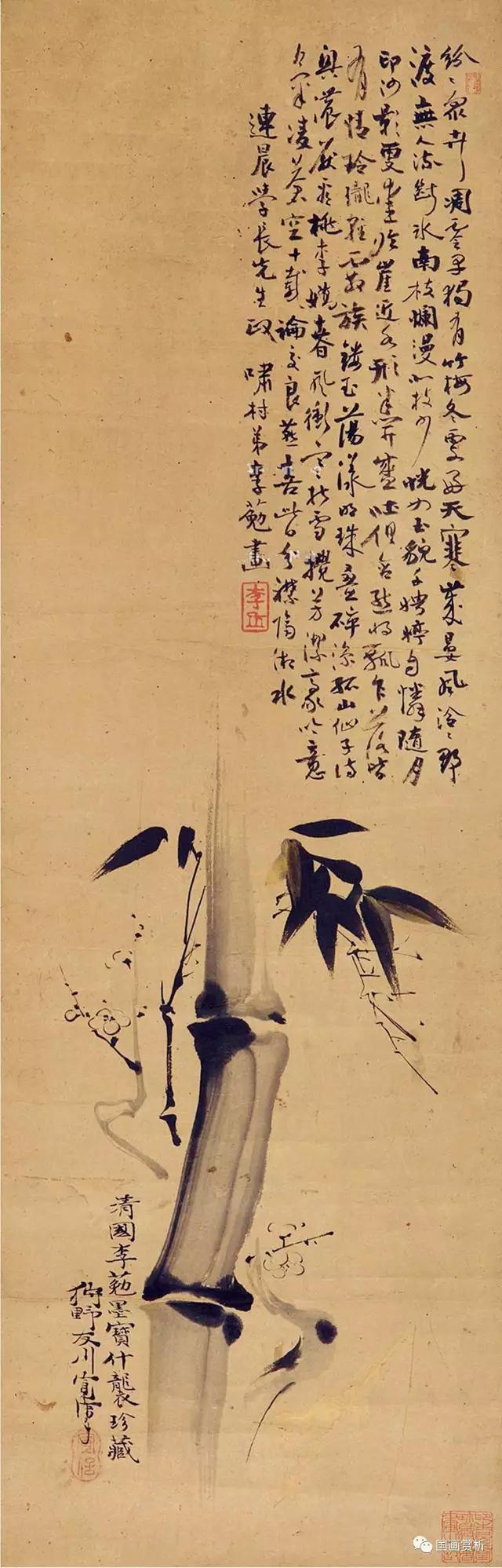 The charm of brush and ink, the painting environment is like poetry ...