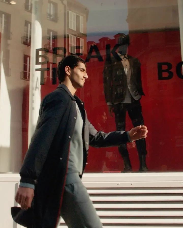 The beautiful life of a Syrian refugee male model, embracing a peaceful ...