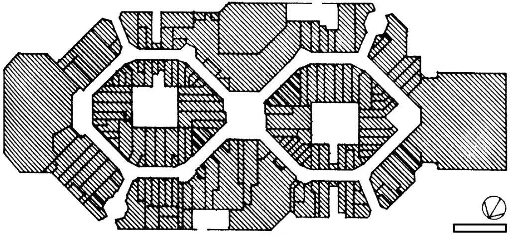 Spatial layout organization of commercial complex - iMedia