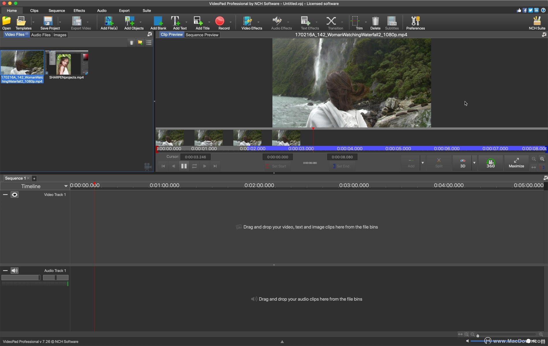VideoPad Video Editor for Mac(視頻編輯工具) - 資訊咖