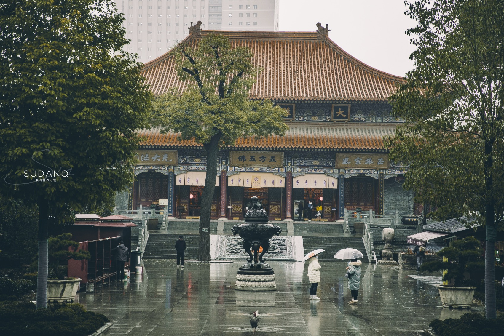 Xi'an, an ancient temple dating back to 1700, was a royal temple in the ...